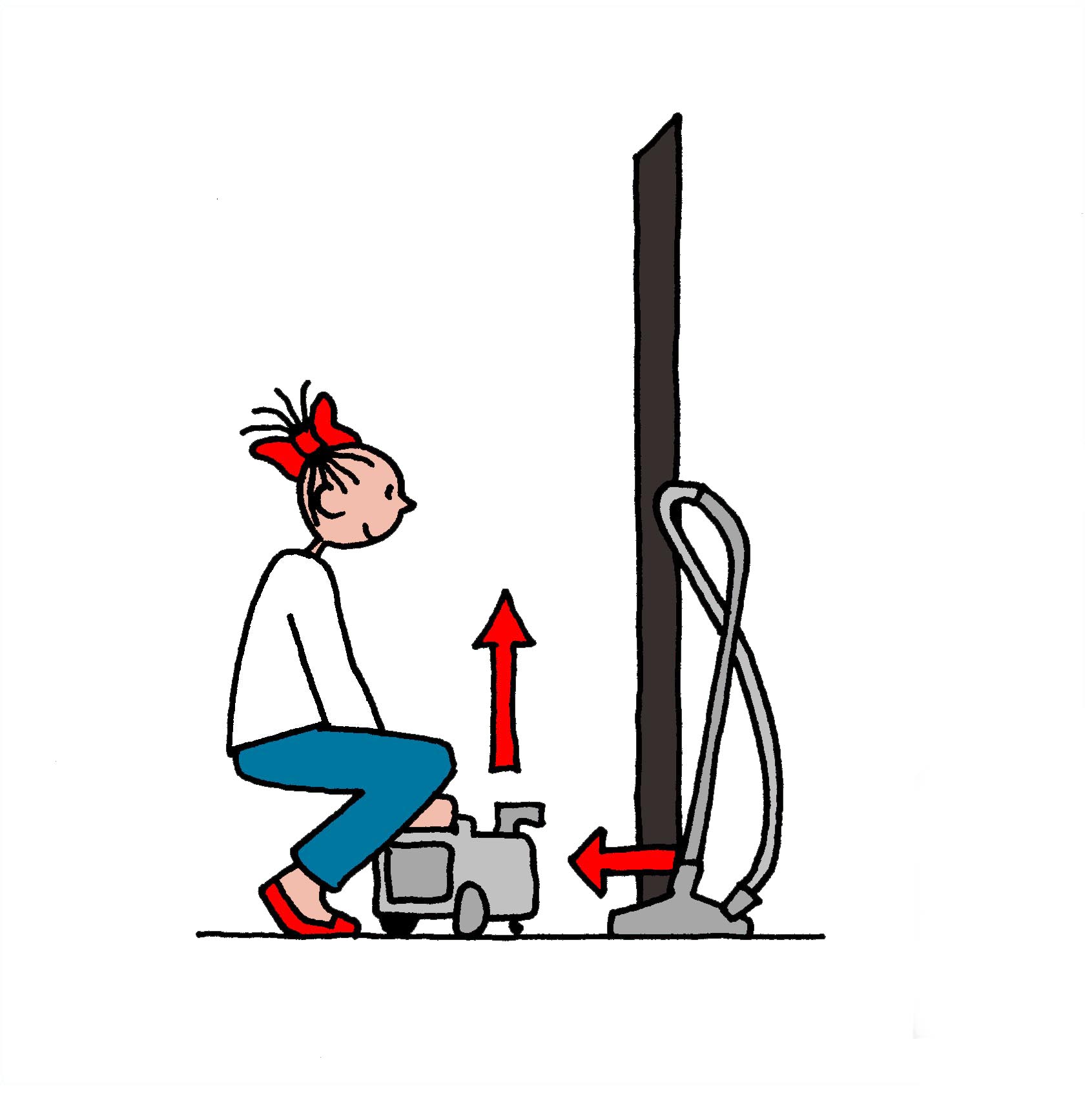 Stofzuigen - Werkhouding VVT